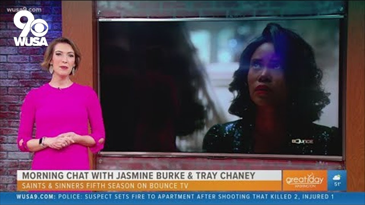 Morning chat with "Saints and Sinners" stars, Jasmine Burke and Tray ...