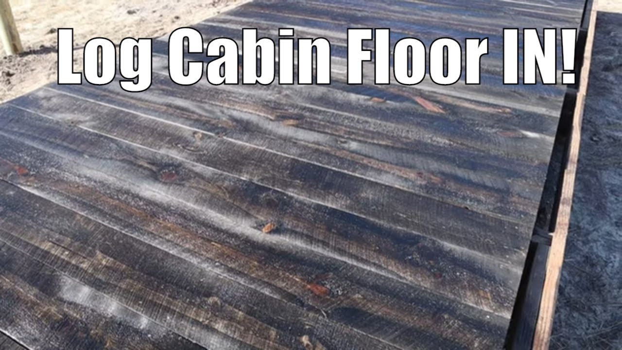 Dovetail Log Cabin Floor 2 - YouTube