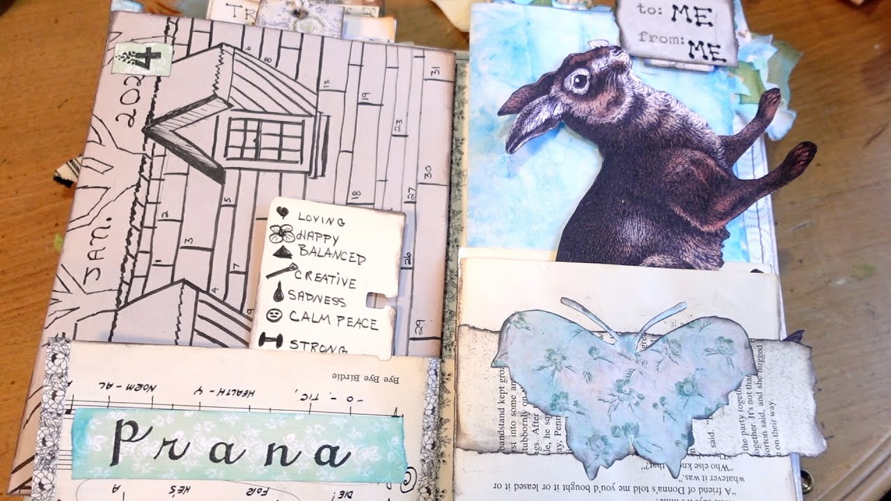 Tutorial How to Create a Mood Tracker For a Self-Care Journal (Part 5 ...