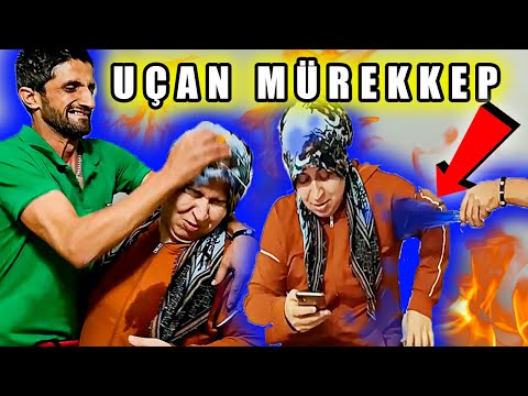 EŞİME UÇAN MÜREKKEP KIŞKIRTMA ŞAKASI ! ÇILDIRDI (En Komik Şaka Videoları)