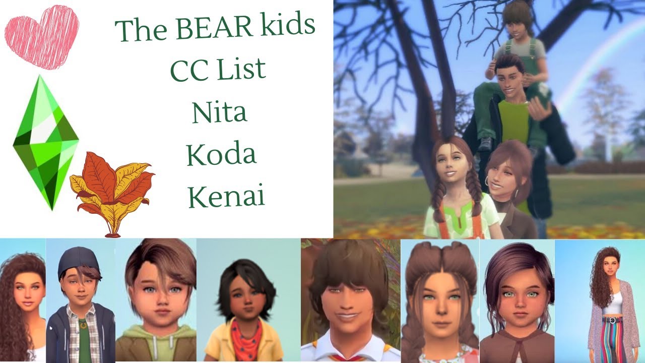 The Bear familys CC! (Nita,Koda and Kenai!!)🐻💓 - YouTube