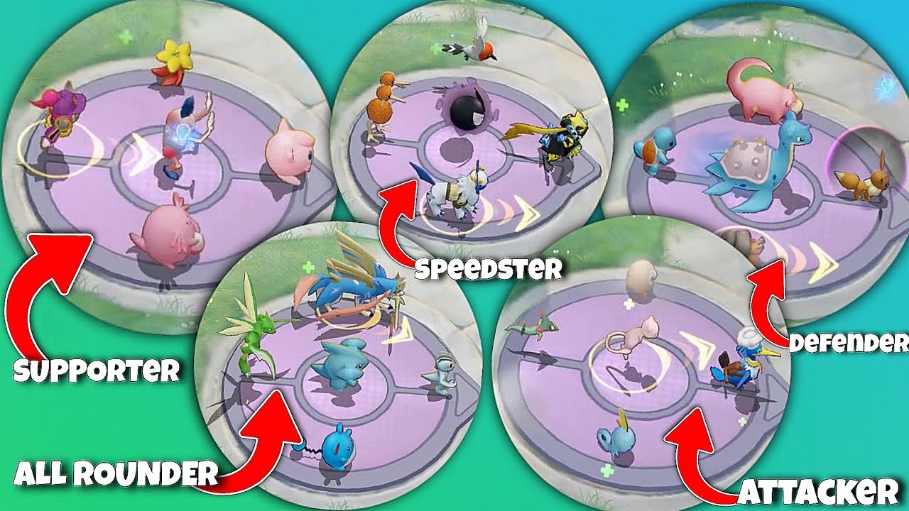 5 Attackers Vs 5 Speedster Vs 5 Defenders Vs 5 Supporter Vs 5 All ...