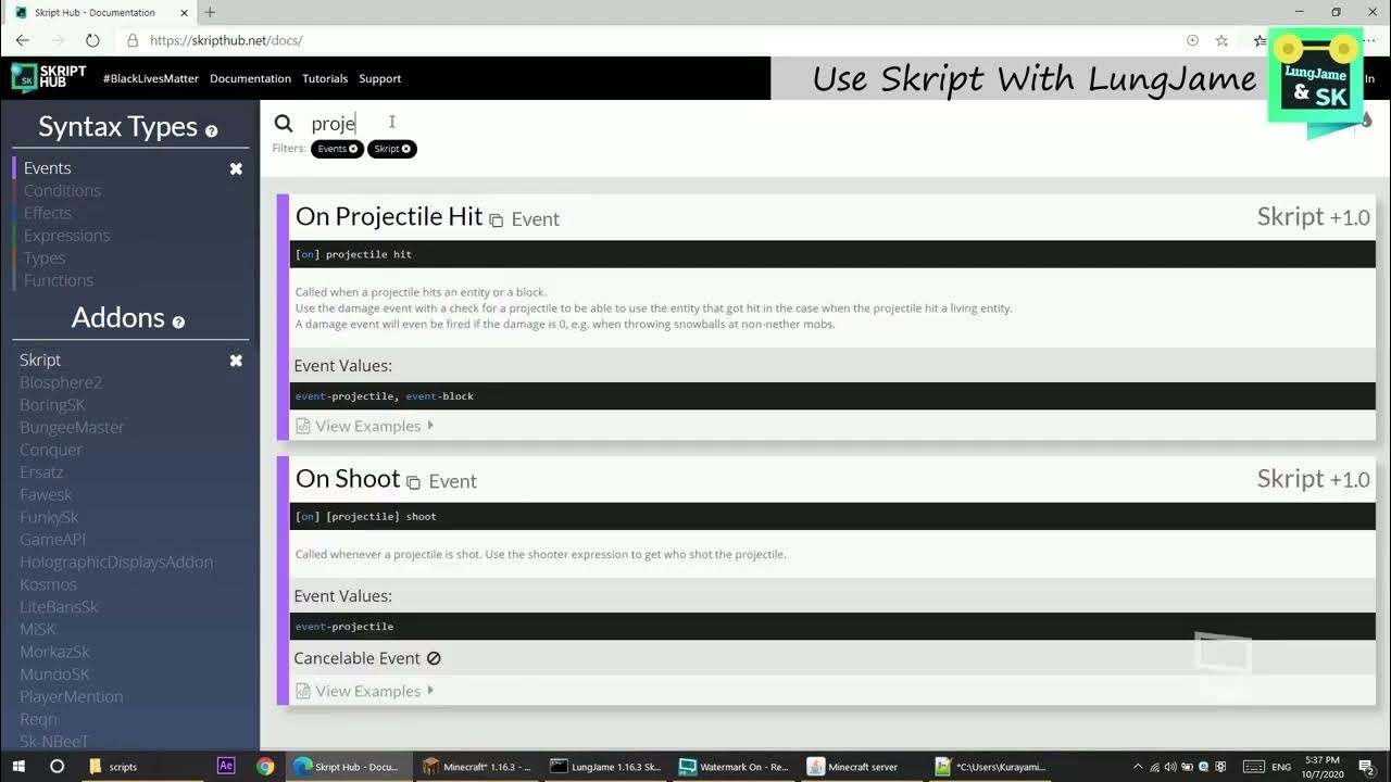 [Minecraft] Learning Skript Ep.2 สอนการใช้ Event Condition effect ทำระบบปลูกผักโดยที่ไม่ต้องวาง ...