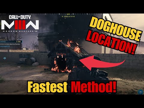 MW3 Zombies: How To Locate The Doghouse (BEST METHOD)