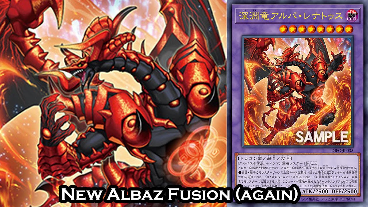 Yu-Gi-Oh! Alba Renatus the Abyssal Dragon Card Review Dimension Force ...