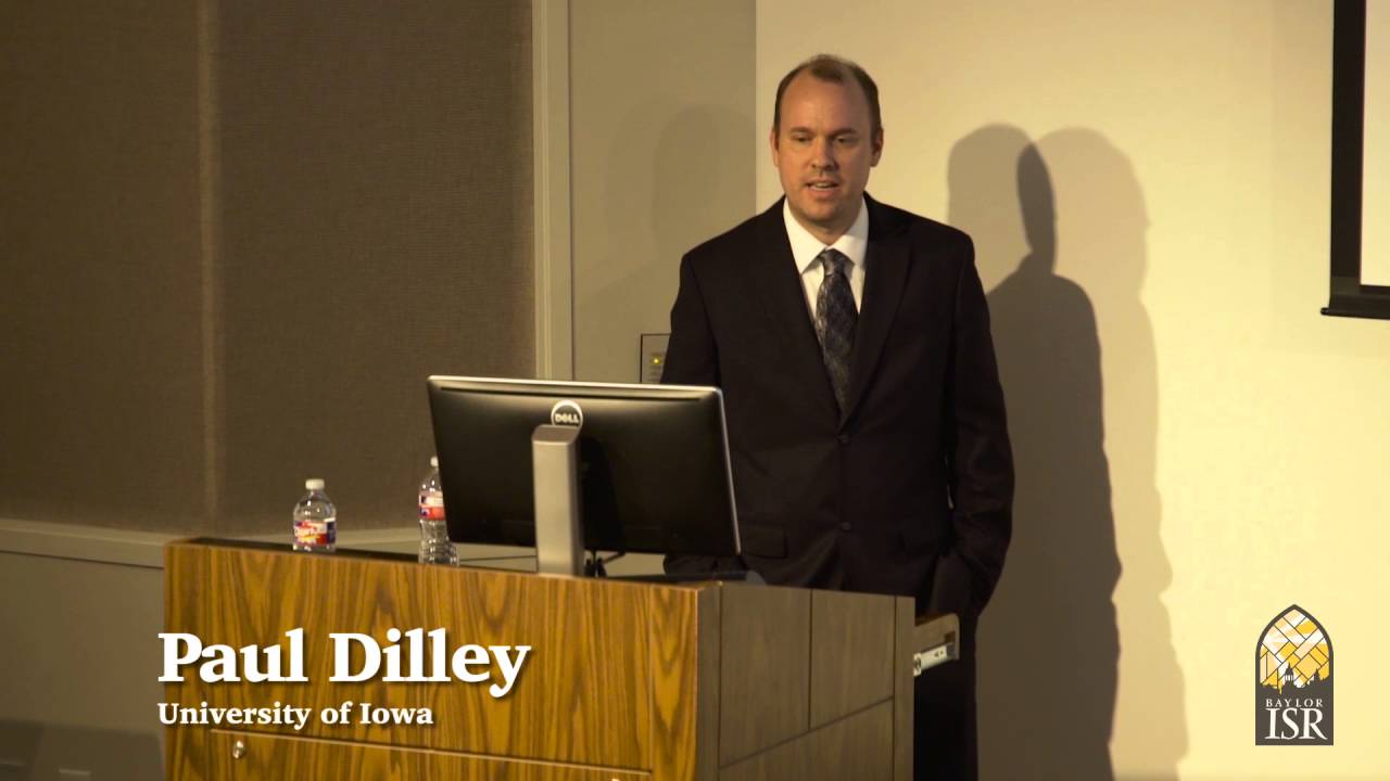 Baylor ISR- Syriac Christian Churches-Paul Dilley (Apr 20, 2016) - YouTube