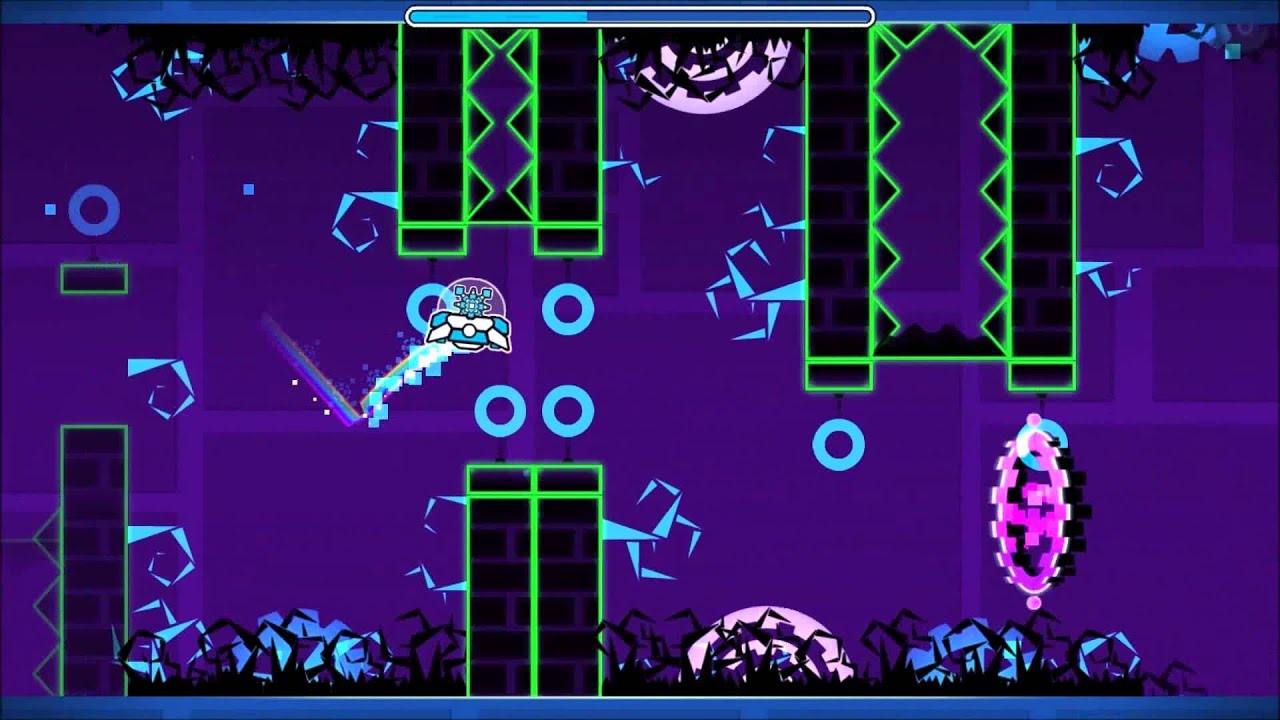 Geometry Dash Demon level: -Mystic Flow- - YouTube
