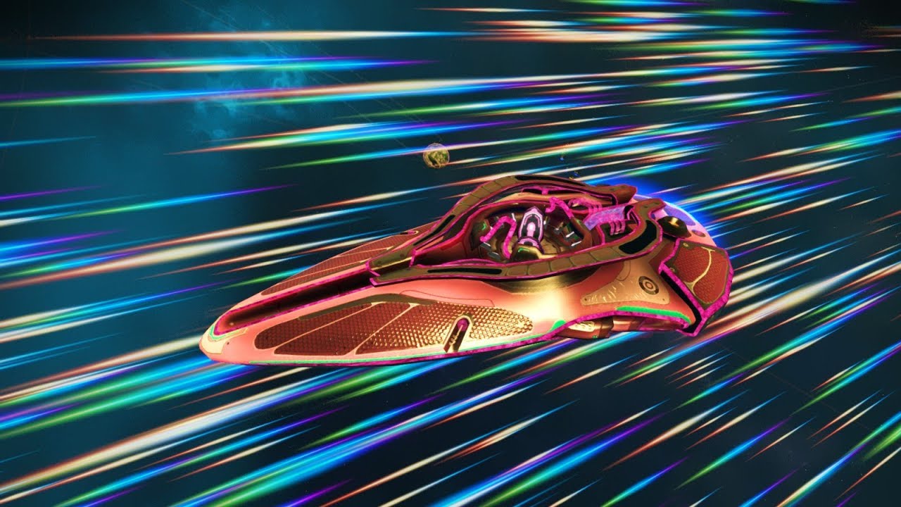 NMS Luminaris Ship - YouTube