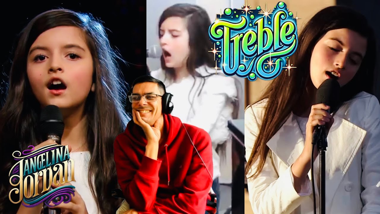 FIRST TIME HEARING THREE LIVE PERFORMANCES FROM ANGELINA JORDAN | UK ...