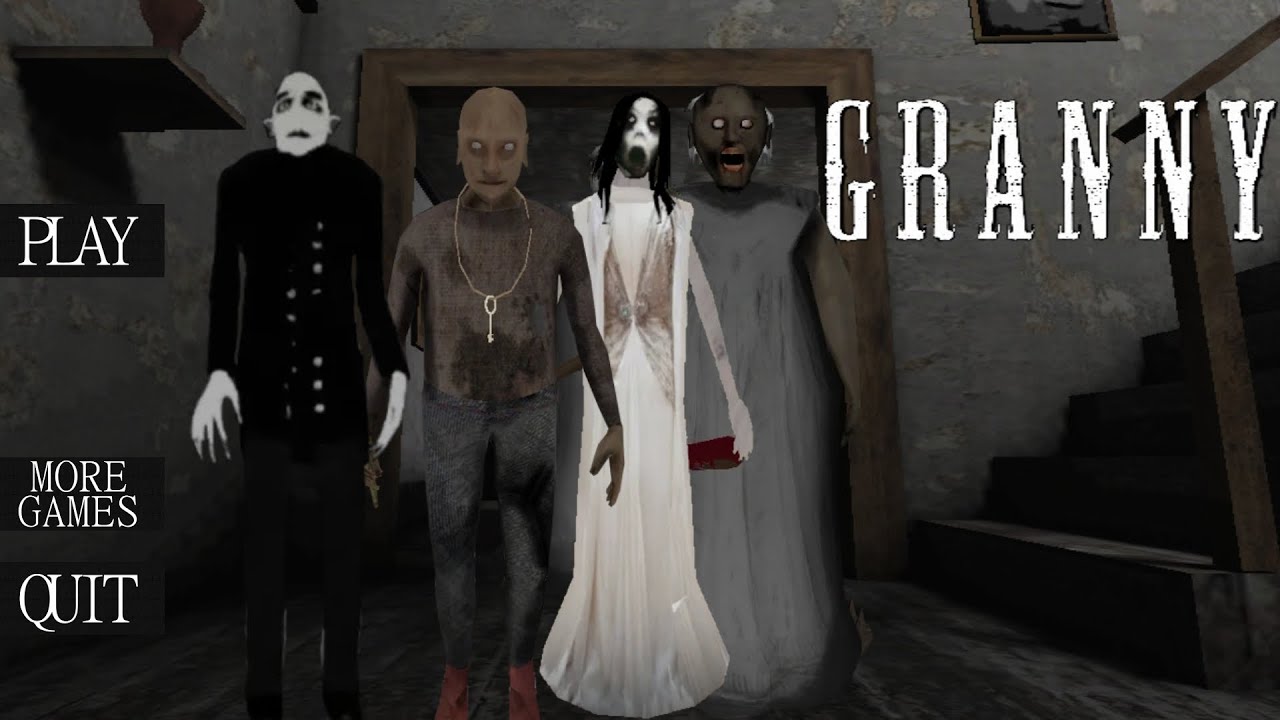 Granny All Goast Hack Version New Game Play - YouTube