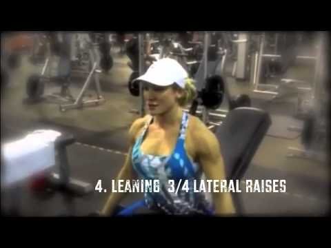 7 Exercises for AWESOME SHOULDERS: by IFBB Pro Wendy Fortino - YouTube