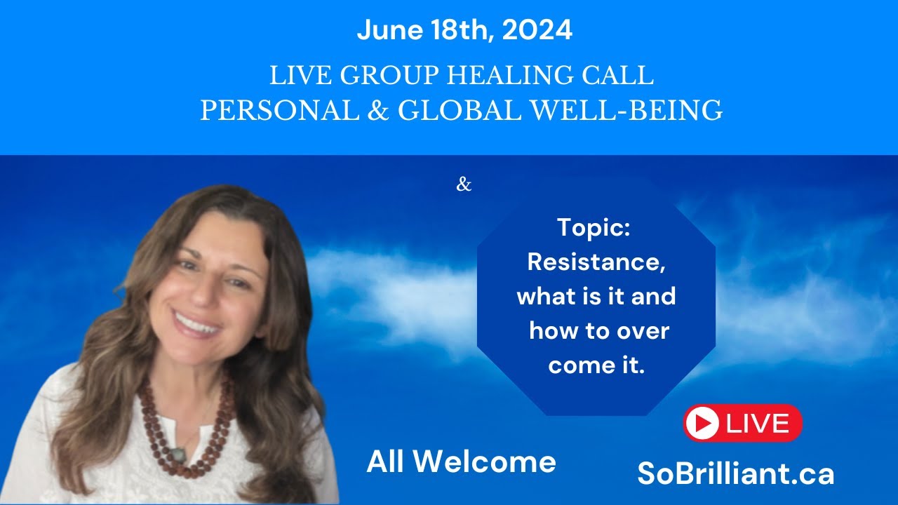 Today's topic is understanding Resistance. Empowerment, Meditation and ...