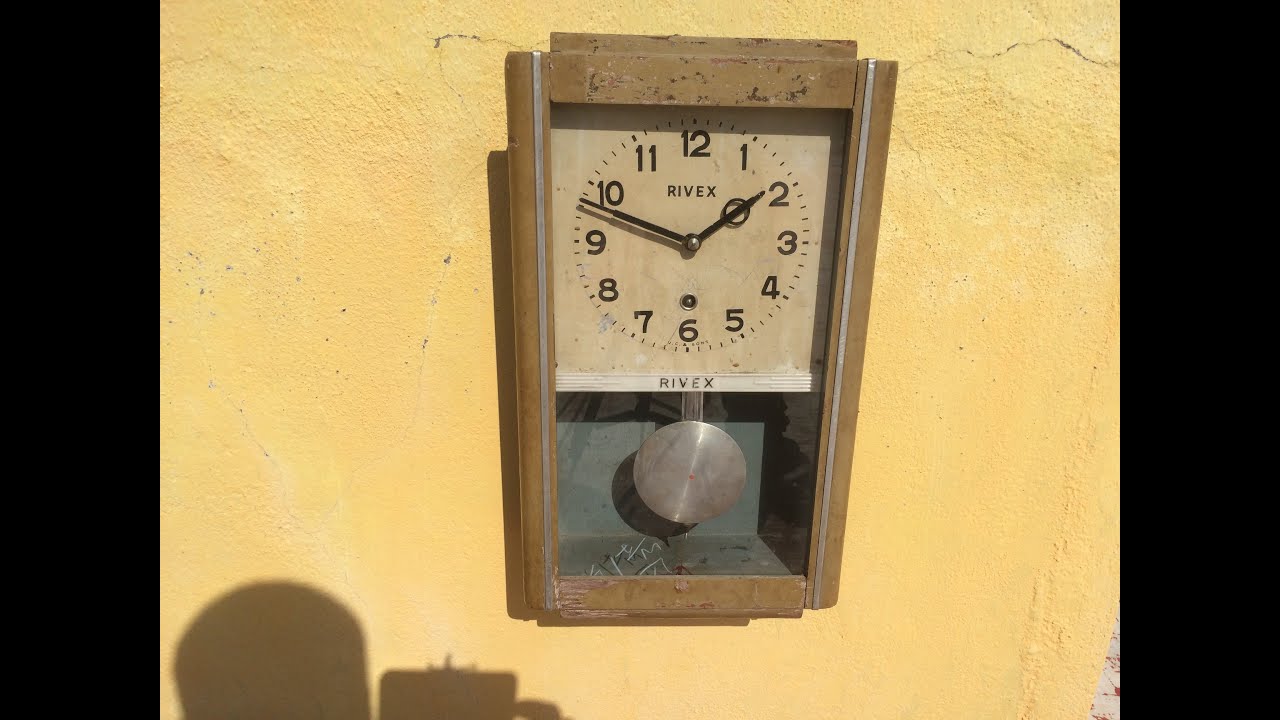 SOLD--RIVEX WINDING CLOCK - YouTube
