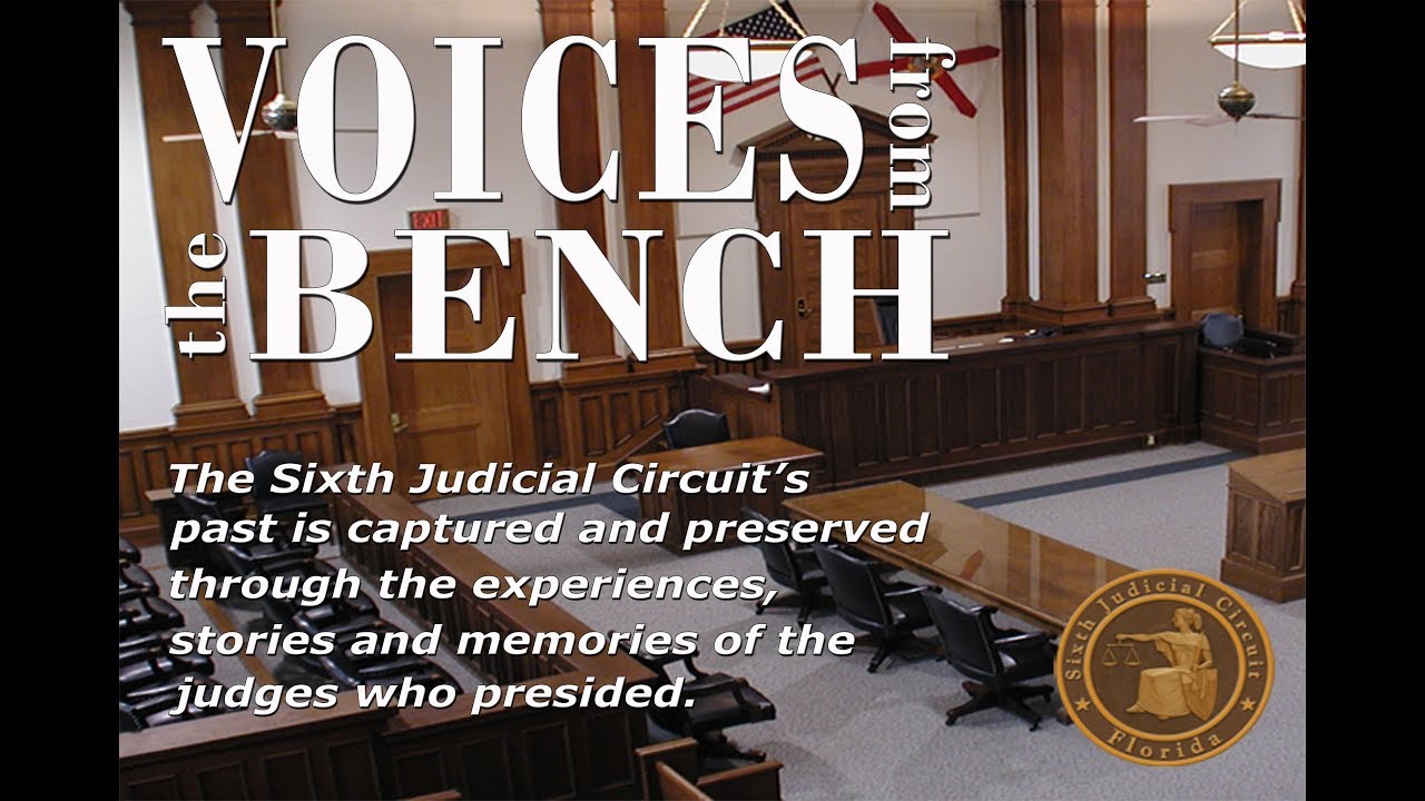 Part 1 of 2 - Senior Pinellas County Judge Henry J. "Hank" Andringa ...