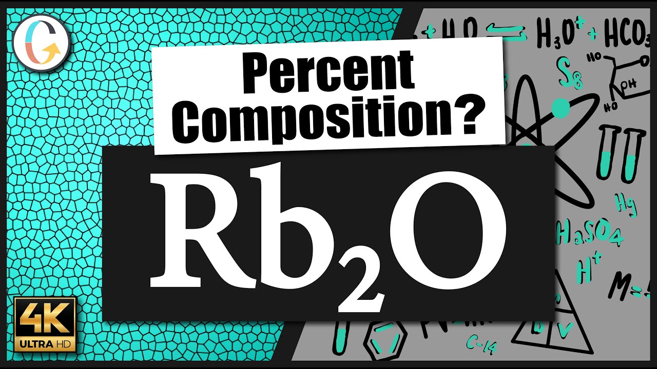 How to find the percent composition of Rb2O (Rubidium Oxide) - YouTube