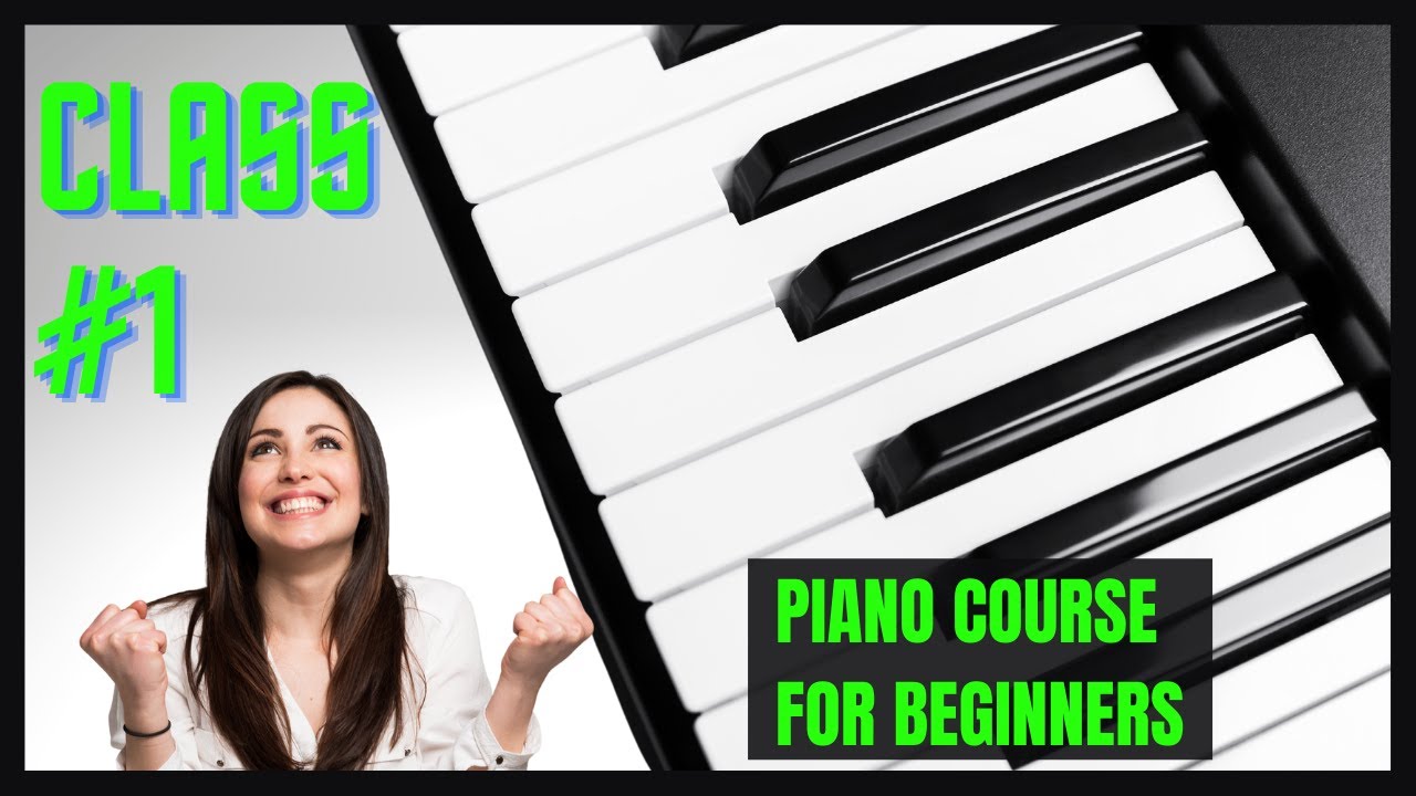 LESSON 1 - Piano Course for Beginners - YouTube