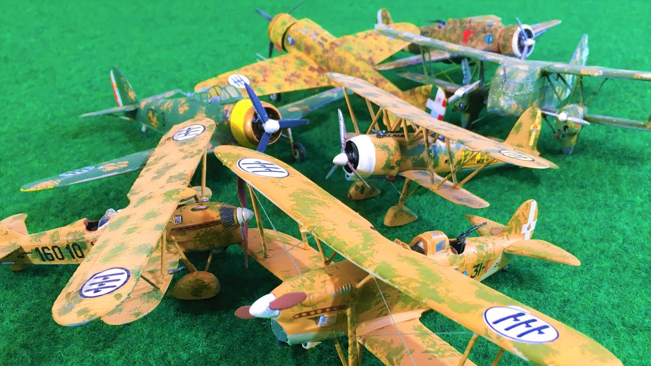 Golden Age Italian Fighter Planes Model Collection Sound Kit Covers 1/ ...