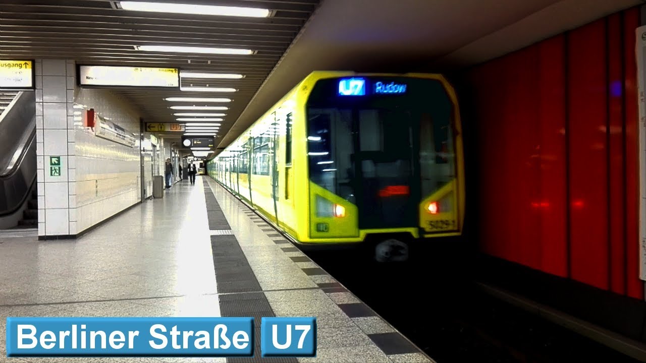 Berliner Straße U7 : U-Bahn Berlin ( BVG H - F84 ) - YouTube