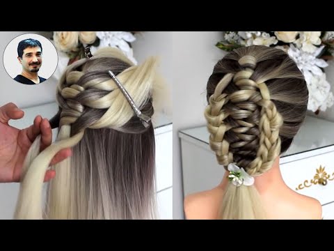 KOLAY ÖRGÜLÜ SAÇ MODELİ, TOPUZ SAÇ MODELLERİ NASIL YAPILIR