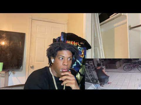 Lady stuff big box in her box - YouTube