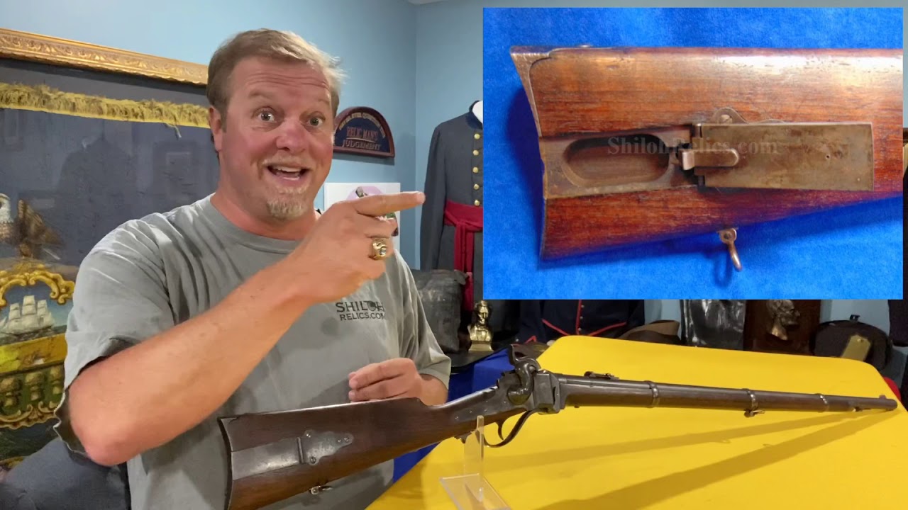 The US Navy Style Sharps Model 1859 Rifle - YouTube