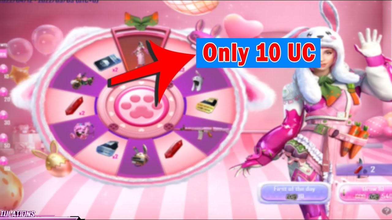 Lucky spin 10uc I got bunny friends sidecar motorcycle | lucky spin 10 ...