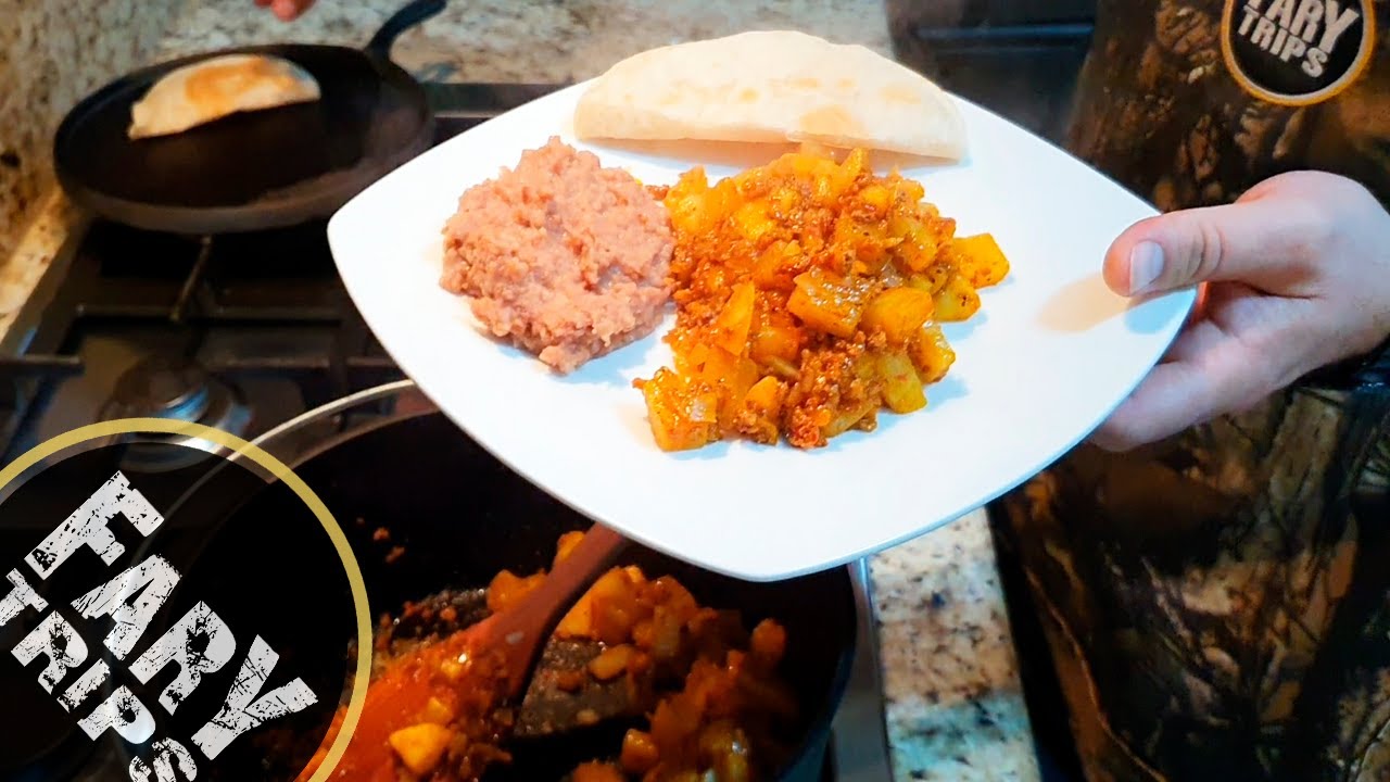 Papitas con Chorizo | Receta casera fácil de hacer ! - YouTube