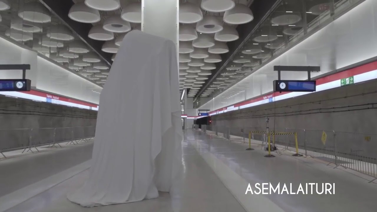 Tapiola metro station - YouTube