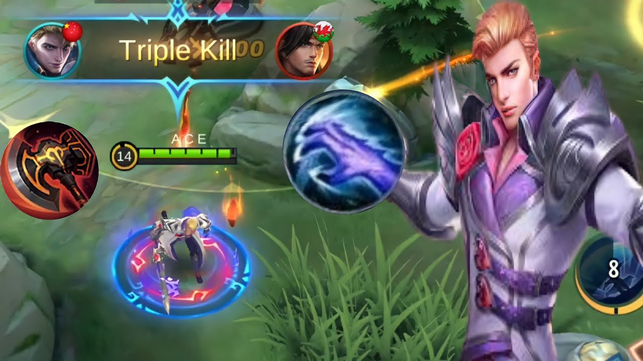 ALUCARD PAKE ICE RETRIBUTION, MUSUH AUTO RATA |MLBB - YouTube