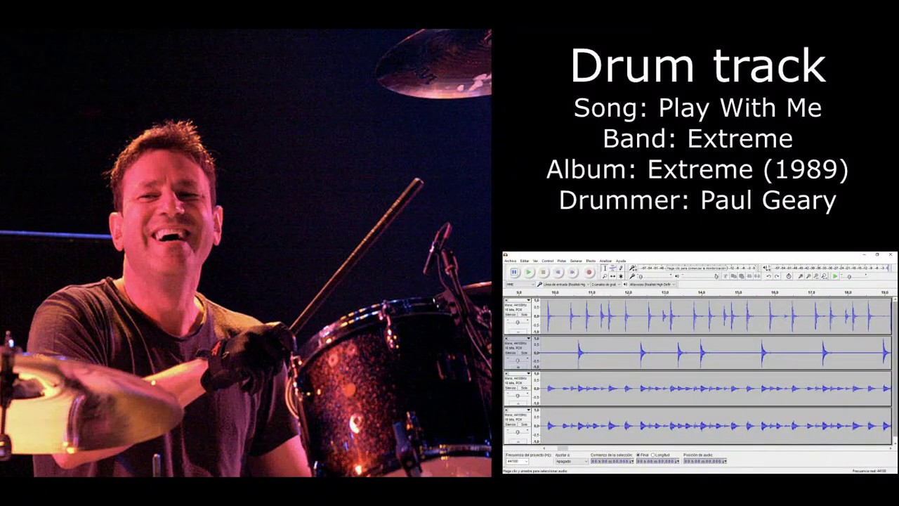 Play With Me (Extreme) • Drum Track - YouTube
