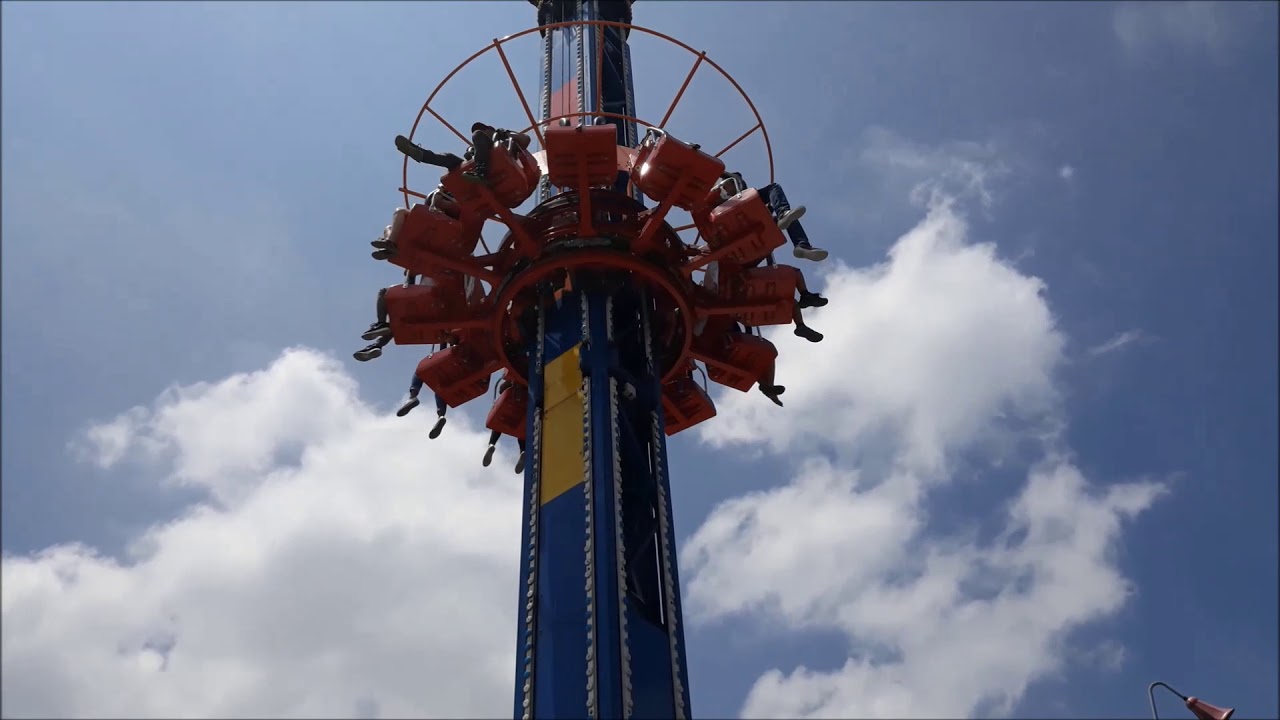 Sky Ranch Tagaytay Drop Tower!!! - YouTube