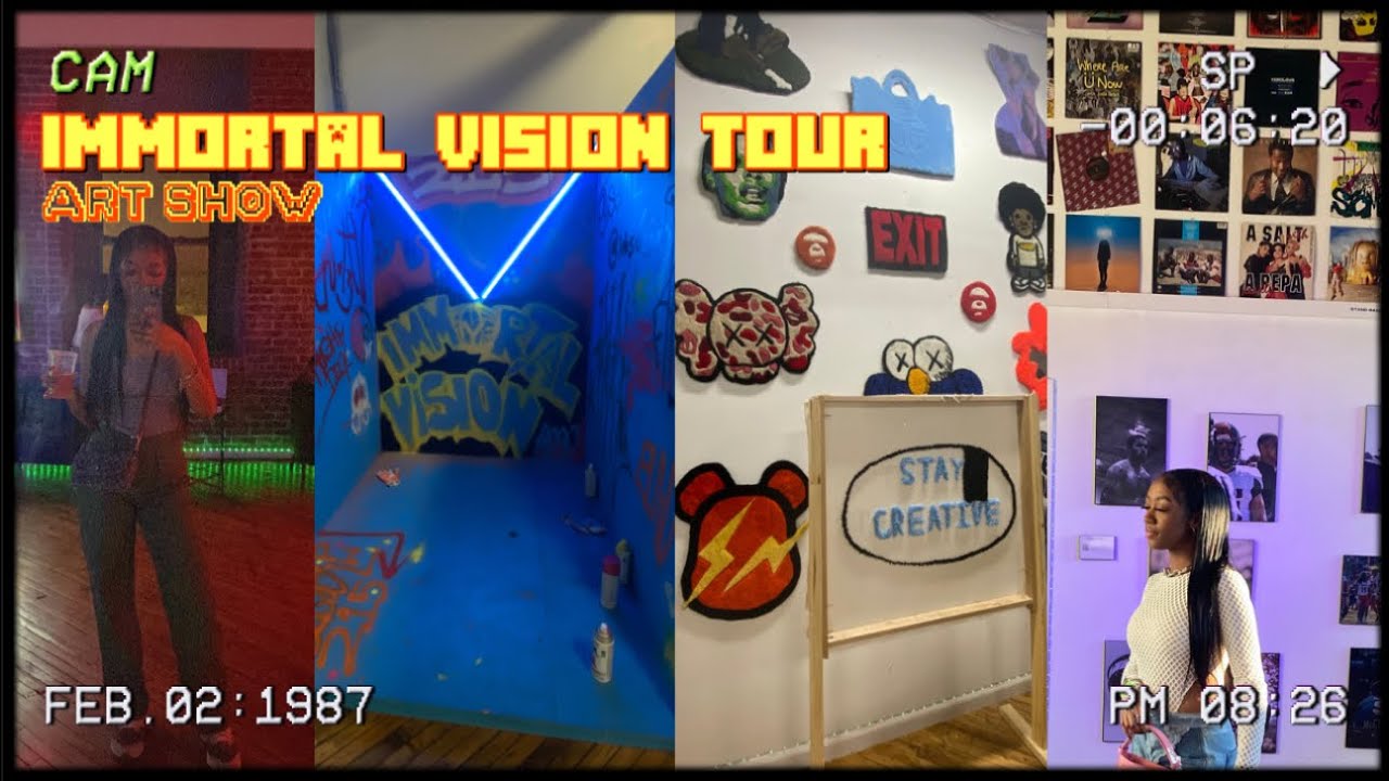 VL G | Immortal Vision Studio Tour | Art Show - YouTube