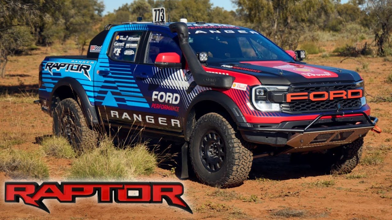 Ford Ranger Raptor Production 4WD Class at Finke Desert Race - YouTube