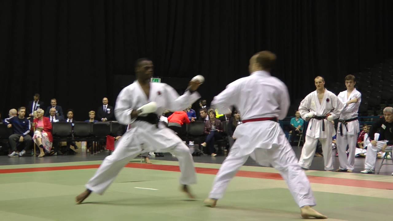 2016 KUGB National Championships Male Team Kumite - YouTube