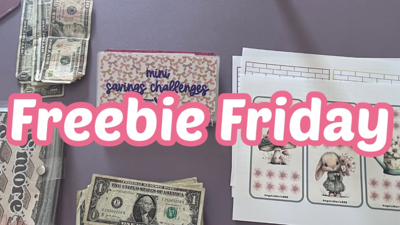 Freebie Friday!! S'mores Saving! Do I finish any?!?! - YouTube