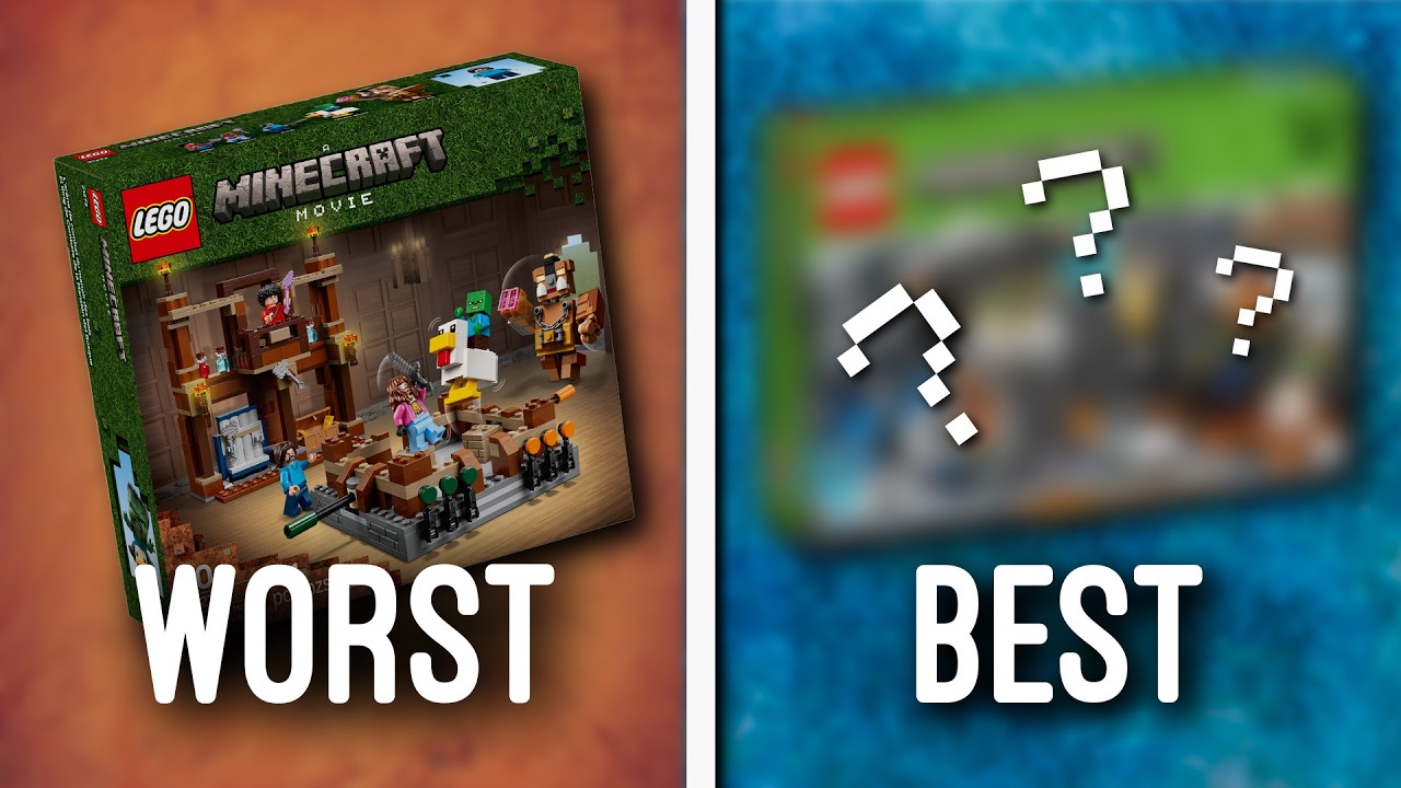 Ranking Every LEGO Minecraft Set Ever - YouTube