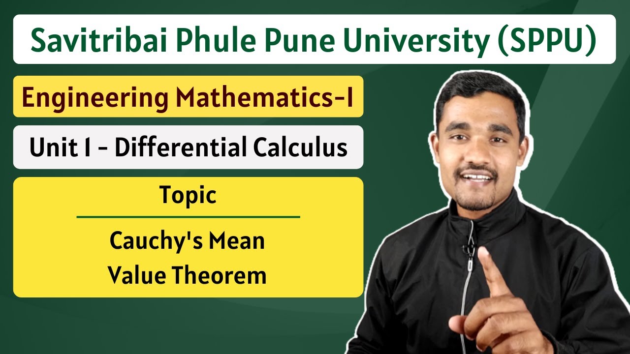 Cauchy s Mean Value Theorem 01 Unit 1 Engineering Mathematics cauchy-s-mean-value-theorem-01-unit-1-engineering-mathematics