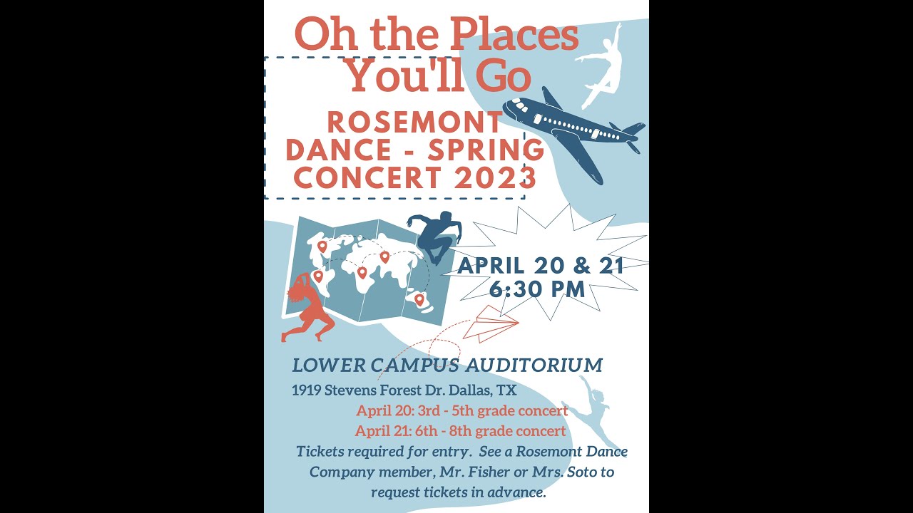 Oh the Places You'll Go (Spring Dance Concert 2023) - YouTube