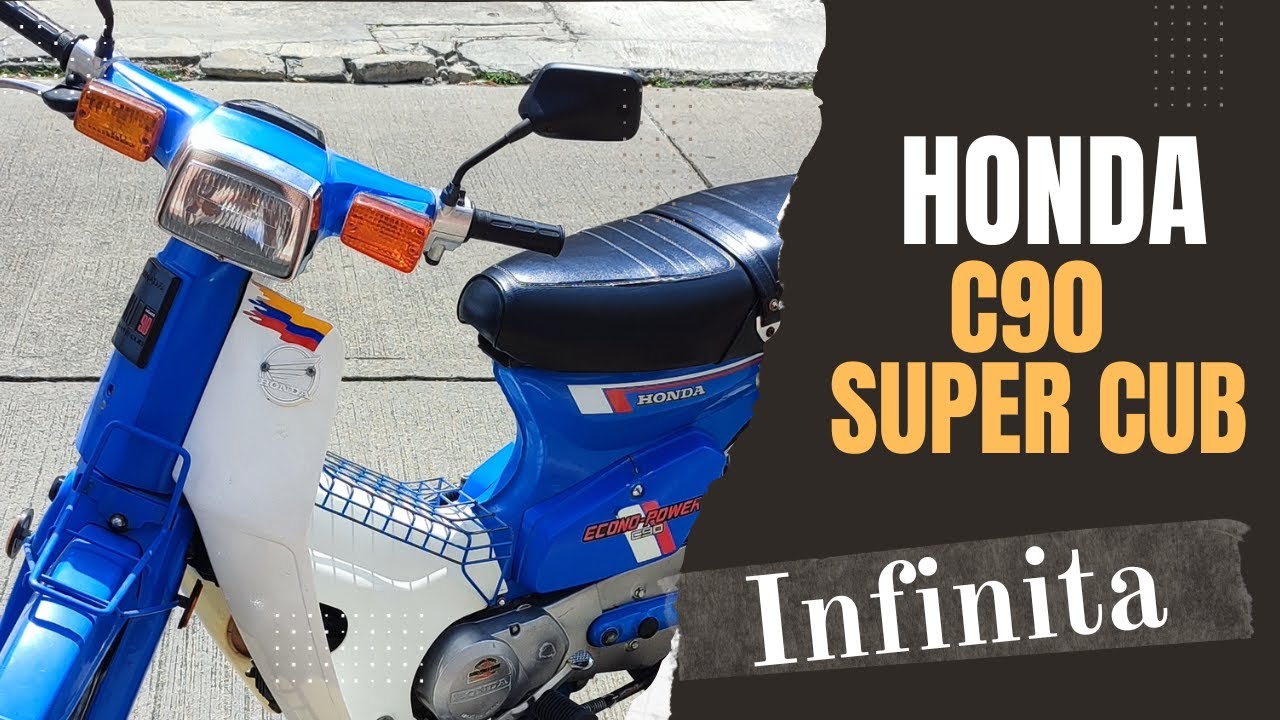 HONDA C90 SUPER CUB/ECONO/REVIEW/INDESTRUCTIBLE/1994 - YouTube