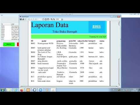 Aplikasi penjualan toko buku menggunakan java netbeans dan MySQL ...