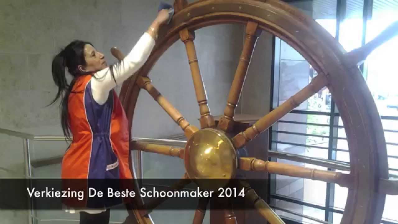 Beste Schoonmaker 2014-verkiezing: the making of - YouTube