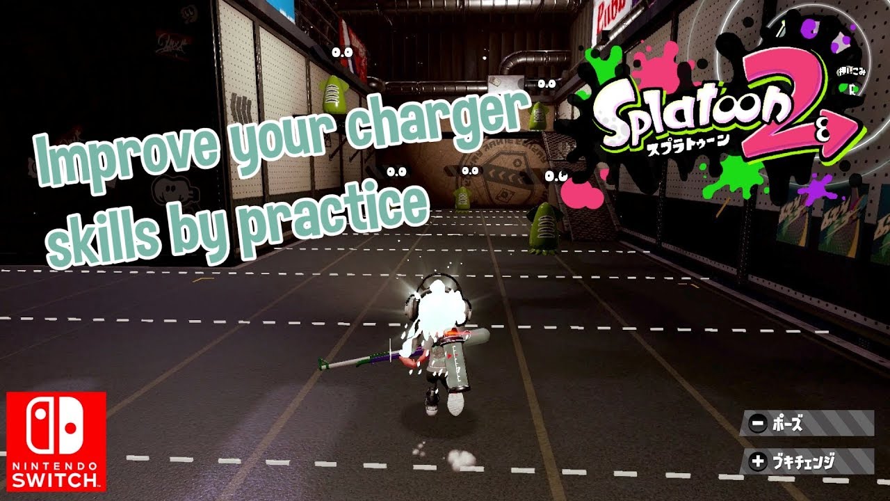 Nintendo Splatoon 2 Improve Your Charger Skills by Practice Training ...