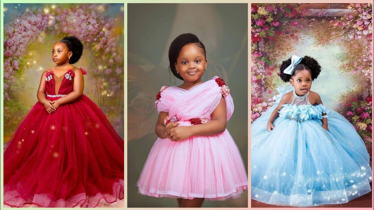 Girls Gown Styles | Ball Dress For Girls | gown styles - YouTube