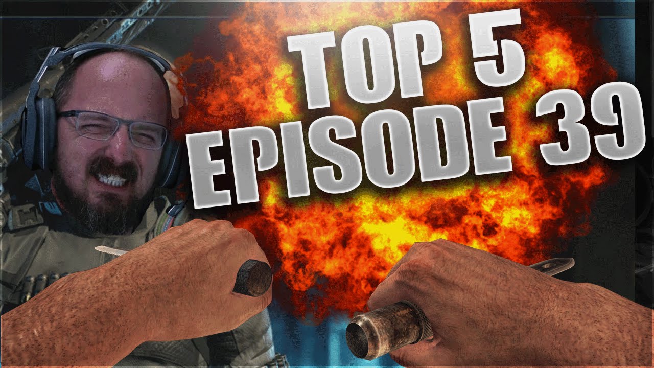 "BO1 Knife Only Ace in 8 Seconds!" - Top 5 Call of Duty Clips of the ...