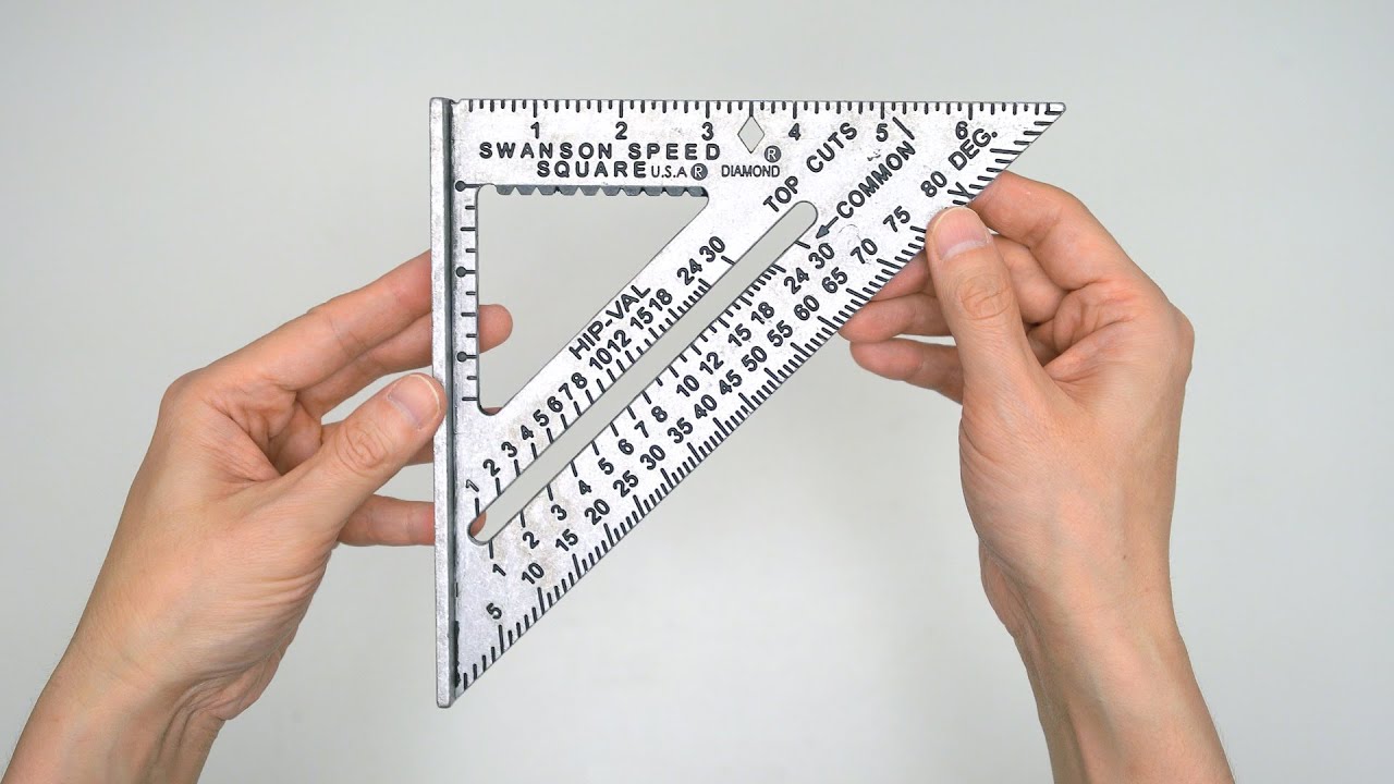 Swanson Tool 7 Inch Speed Square Unboxing - YouTube