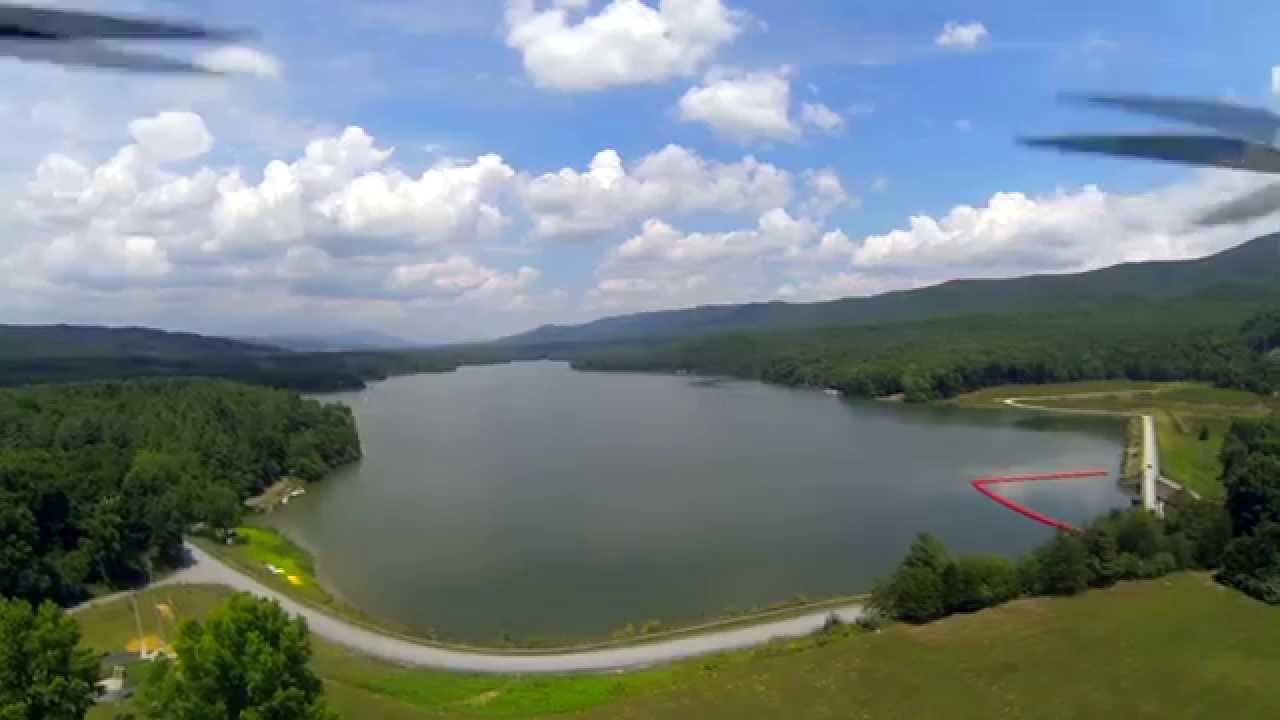 Goshen Scout Reservation Aerial Videography - YouTube