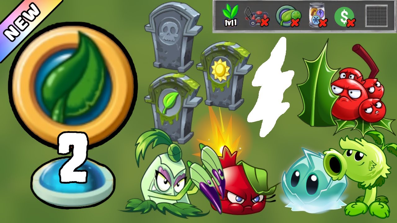 Plants vs. Zombies 2 - Plant of the Week Pokra Level 2 [Plants Lvl 1 ...