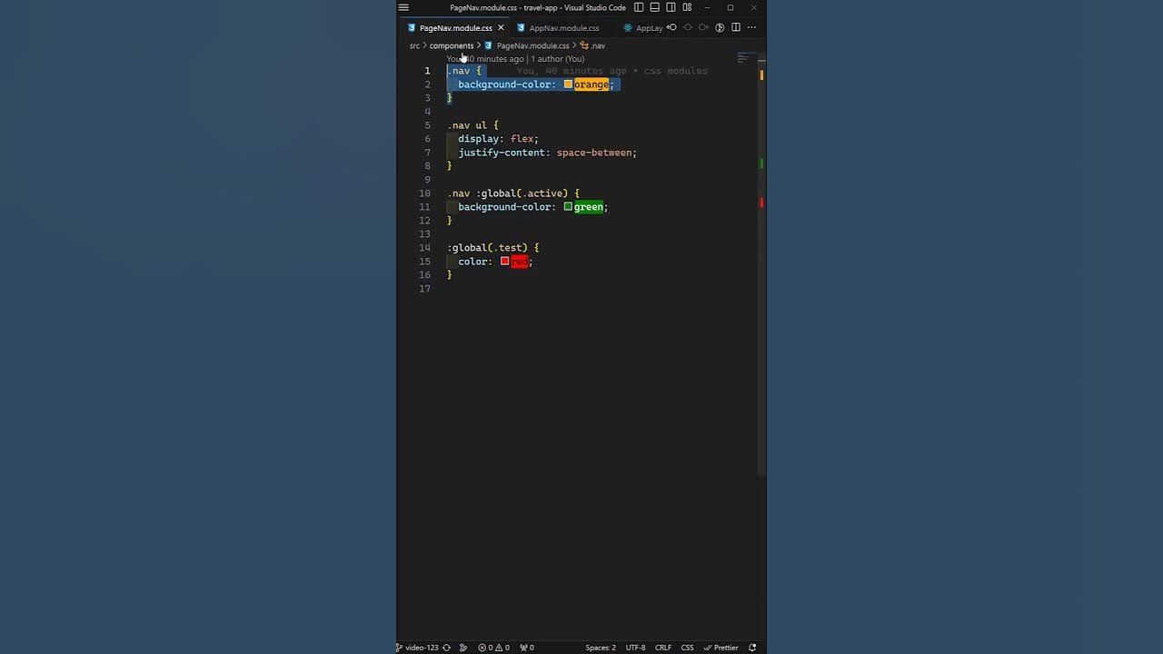 Css Modules Same Class Name In Different Components In React React18 Javascript React Youtube