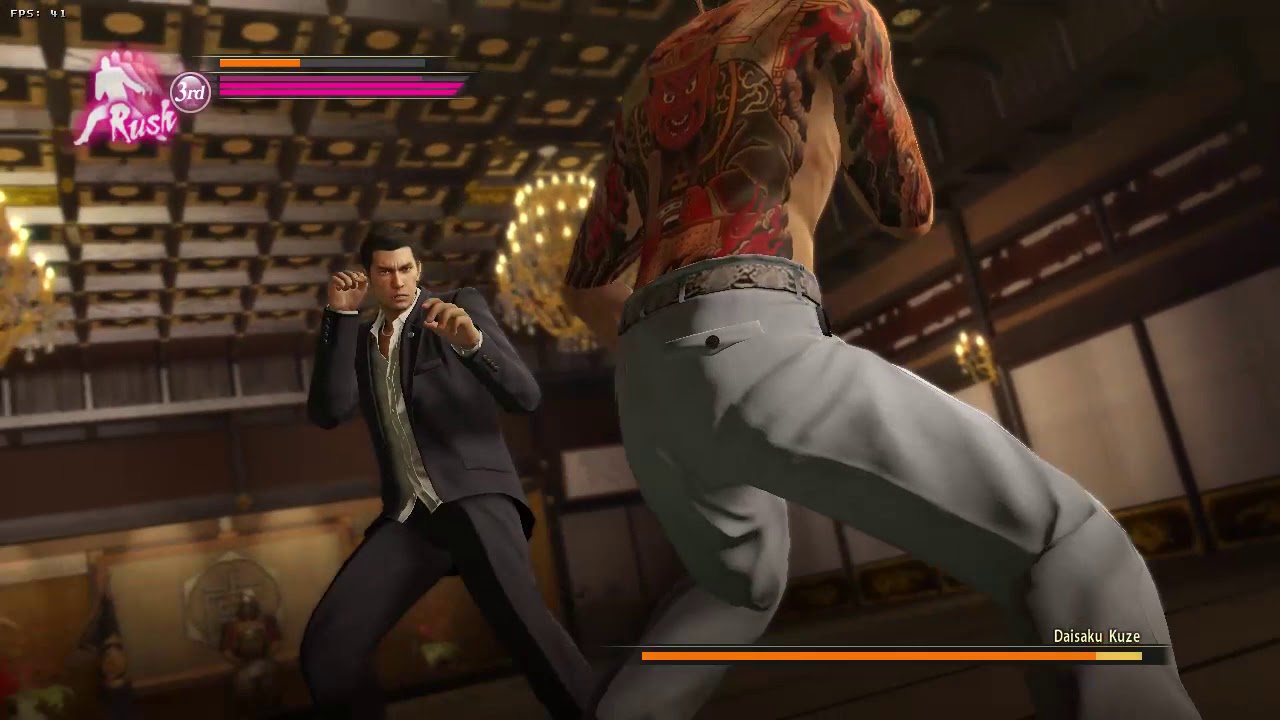 Yakuza 0 Daisaku Kuze (Hard) - YouTube