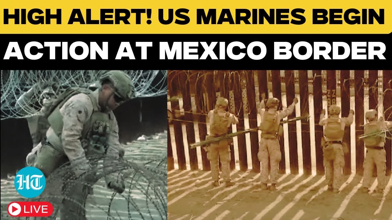 US Mexico Border News LIVE: 100 More Troops Deployed To Border | Trump ...